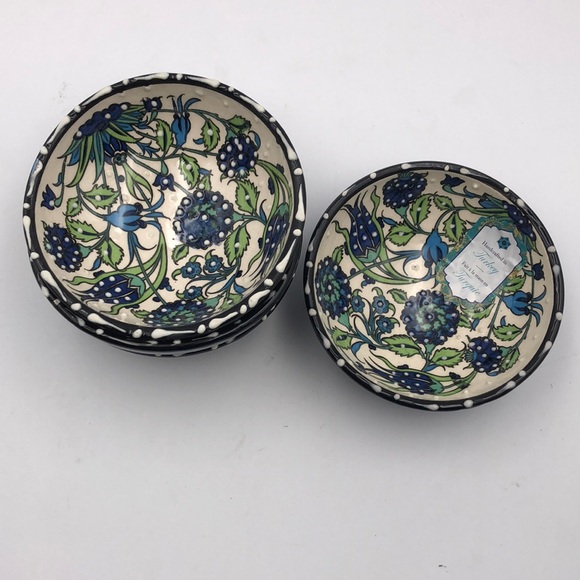 Nakkas Cini | Dining | Nakkas Cini Turkish Ceramic Hand Painted Dipping ...
